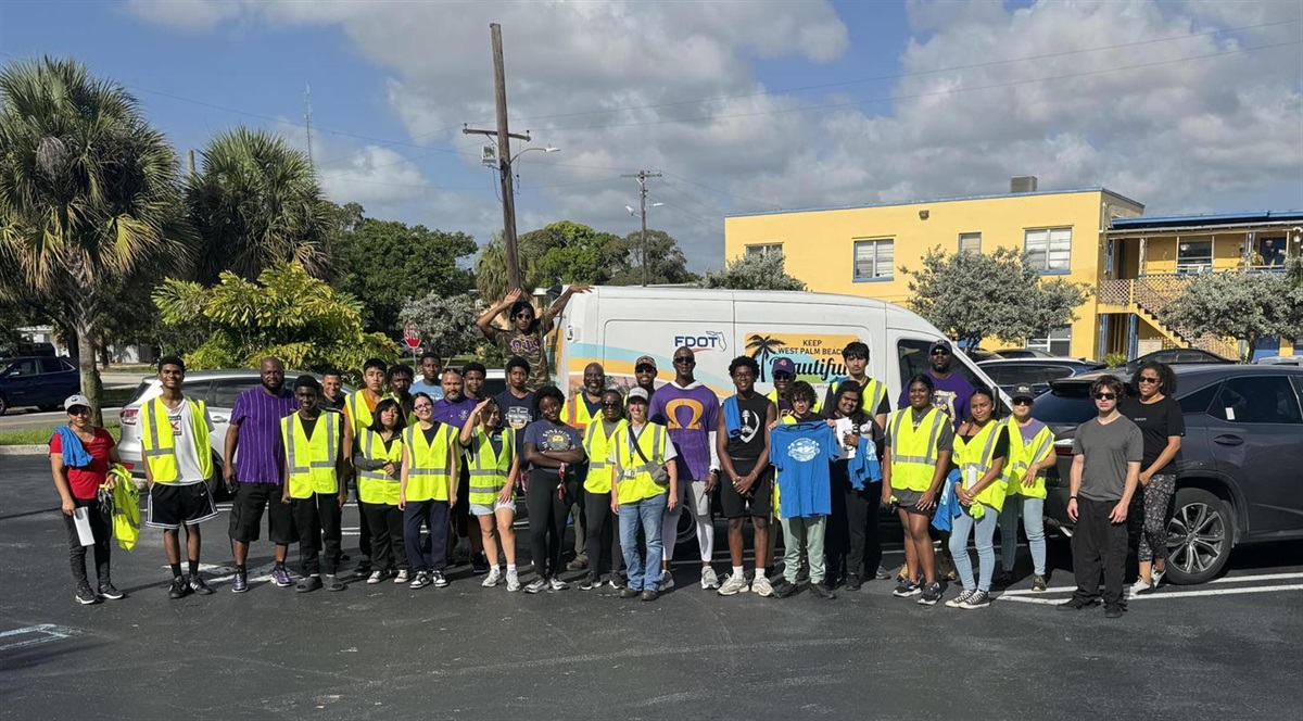 Project Uplift Monthly Community Cleanup City of West Palm Beach